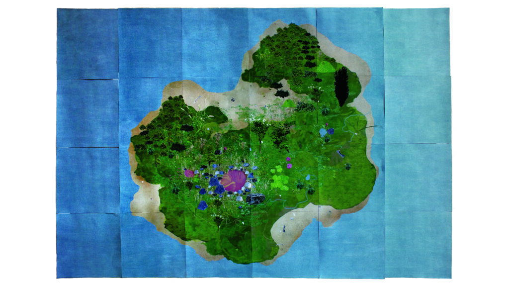 渡辺真悠「空想津々浦々花紀行 秋冬編」(タメンタイギャラリー鶴見町ラボ) - Hiroshima Art Galleries Week (HAGW)