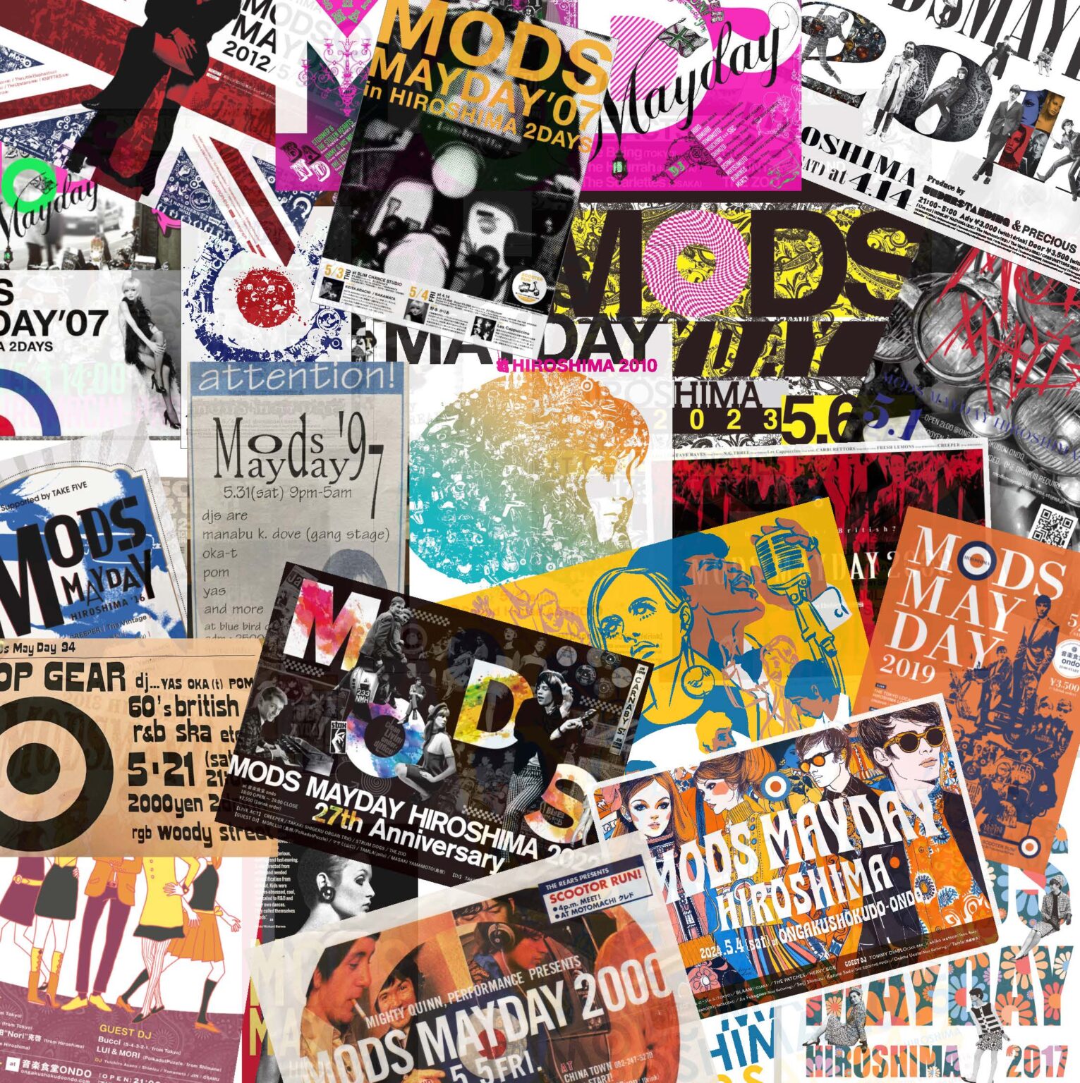 「HIROSHIMA MODS MAYDAY 30周年記念展」(オルタナティブスペースコア) - Hiroshima Art ...